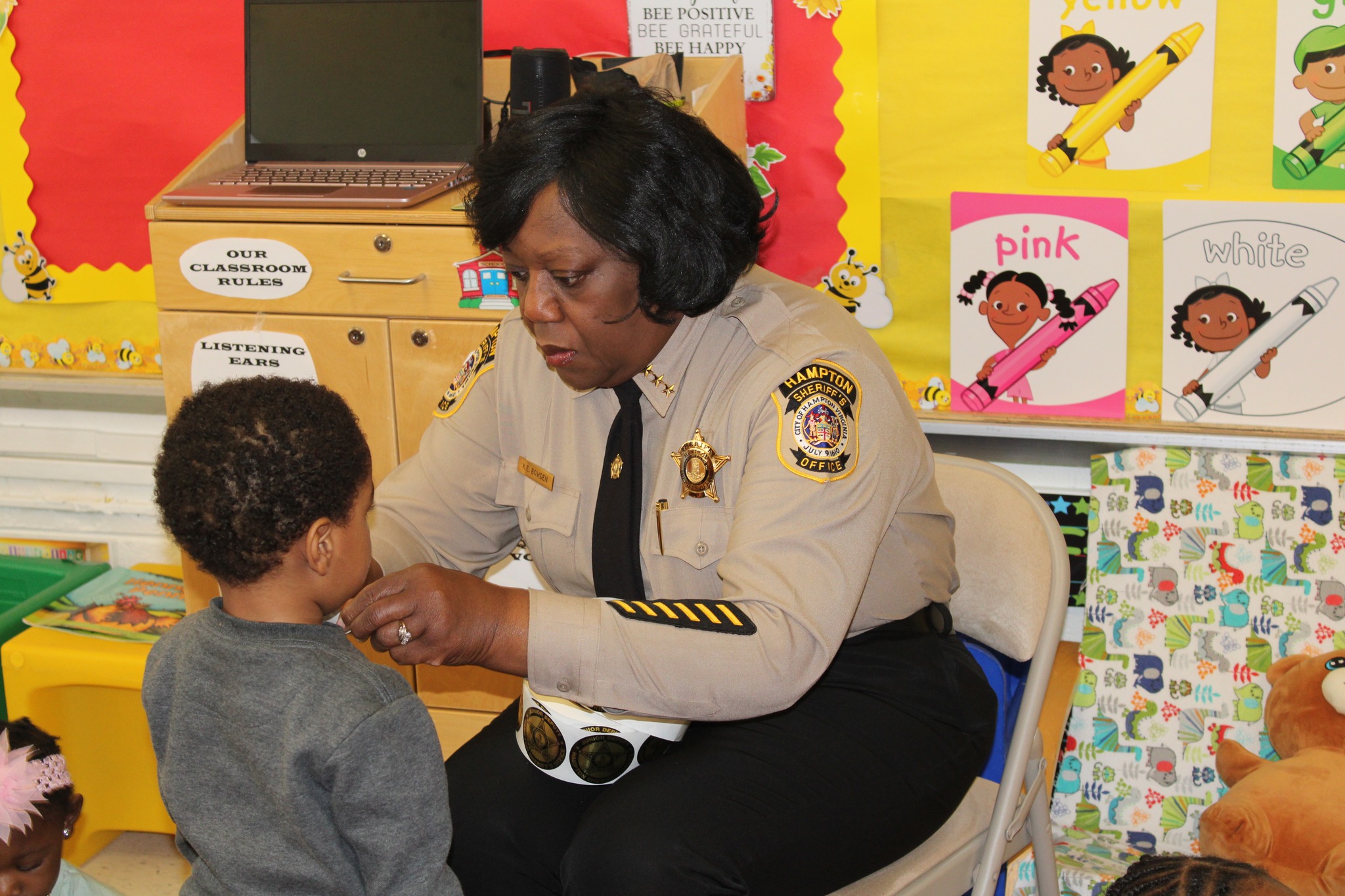 Hampton Sheriff's Office Gives An Easter Surprise - Virginia Sheriffs' Institute