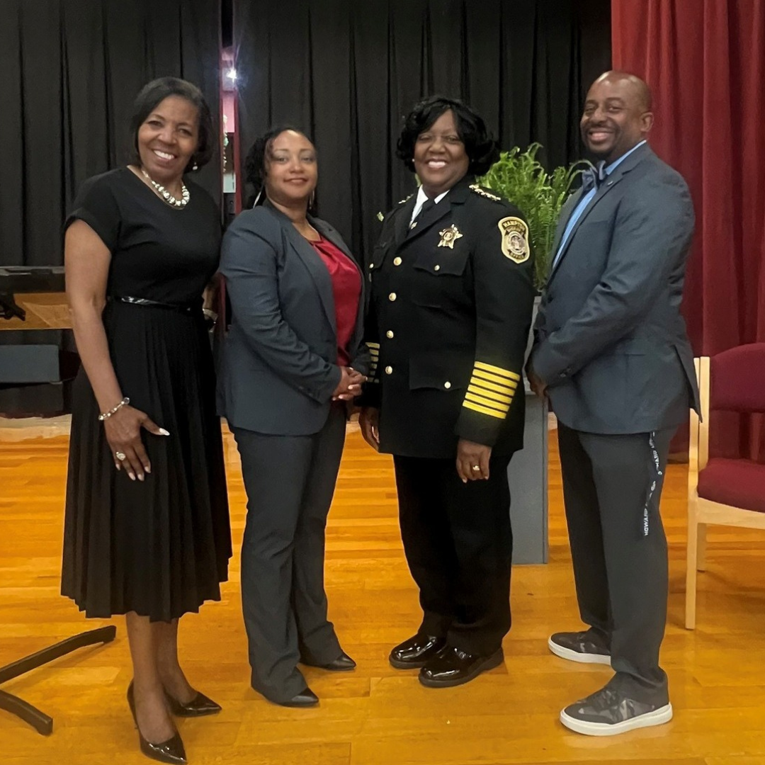 Hampton Sheriff's Office Attends 8th Grade Graduation - Virginia Sheriffs' Institute